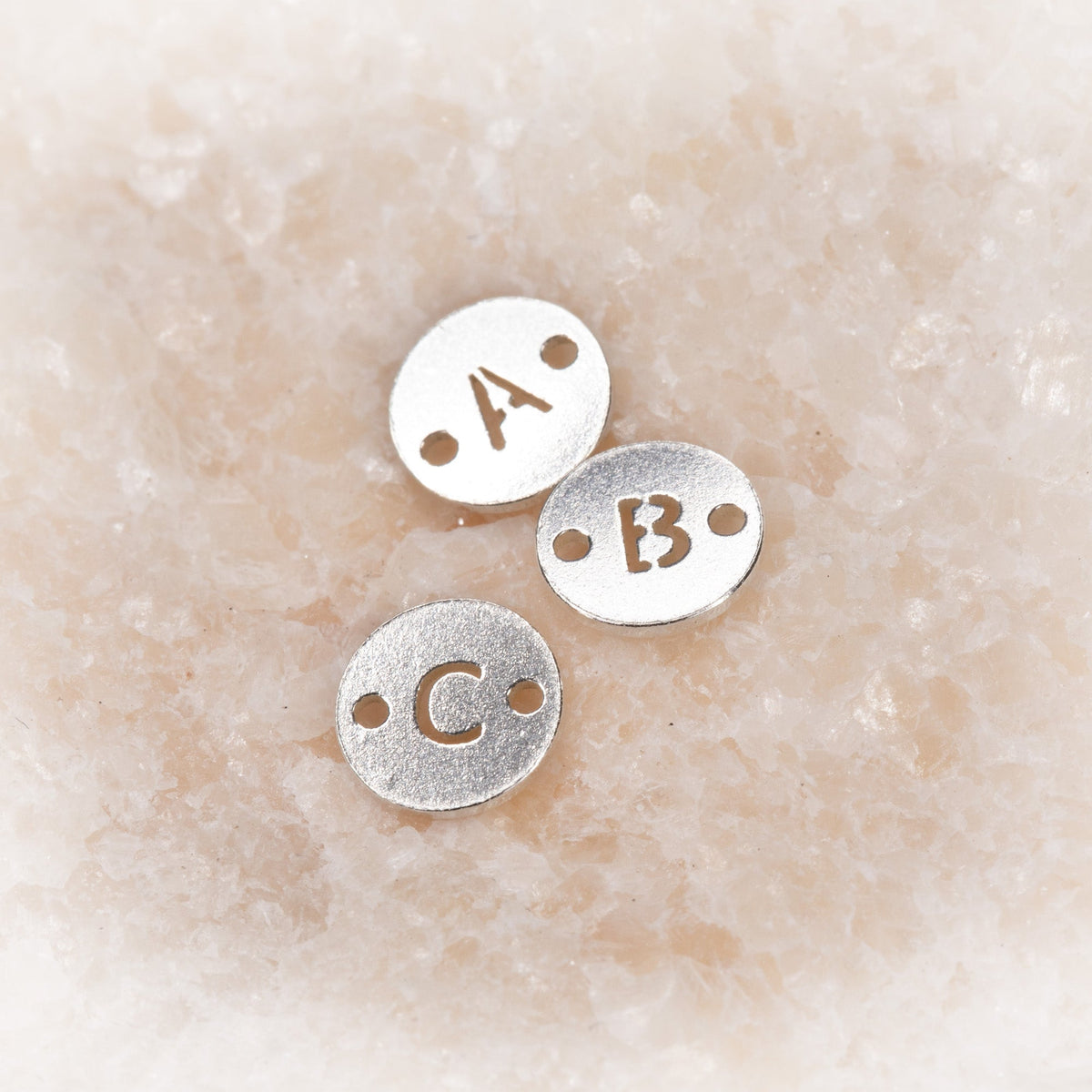 Initial Disc Connectors | 6mm | .925 Sterling Silver – Stiletto Equipment